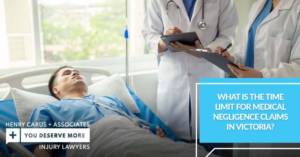 Time Limit for Medical Negligence Claims in Victoria